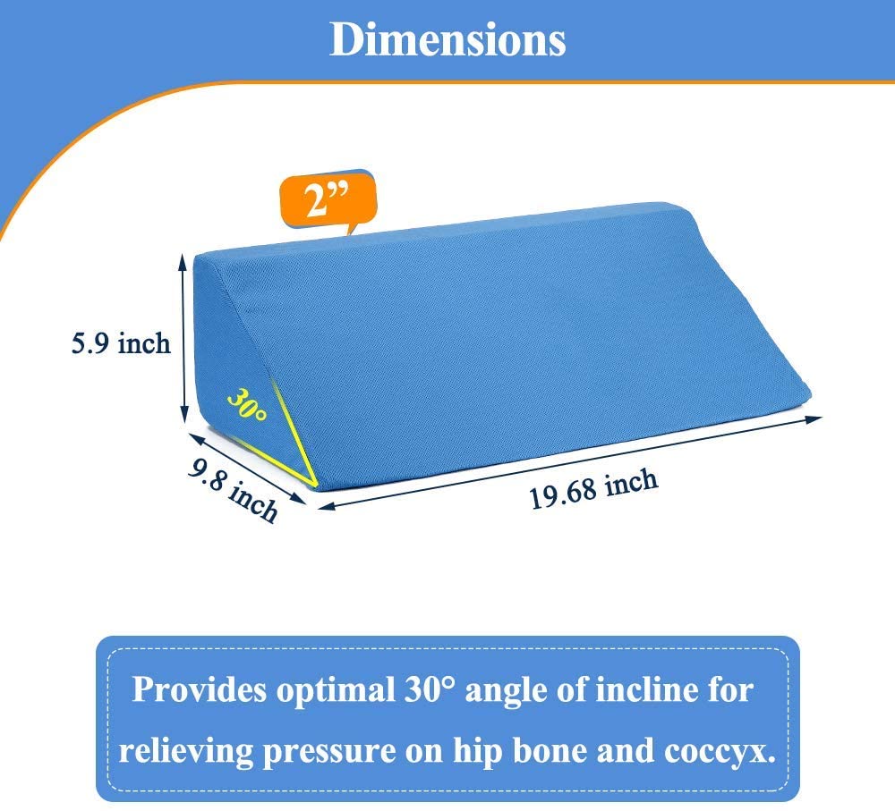 Wedge Pillow Body Position Wedges Back Positioning Elevation Pillow Ca ...