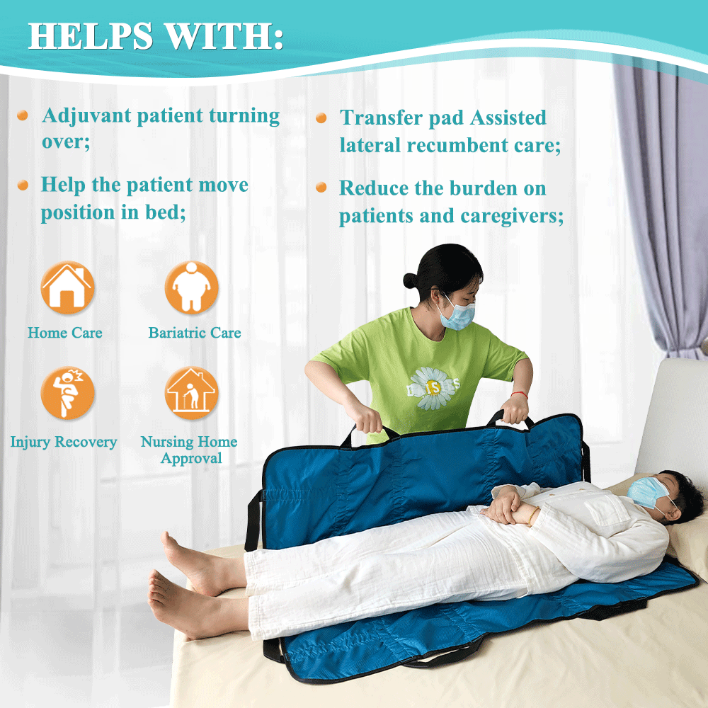 Neppt Positioning Pad Draw Sheet Patient Transfer Board Lift Sheet – NEPPT